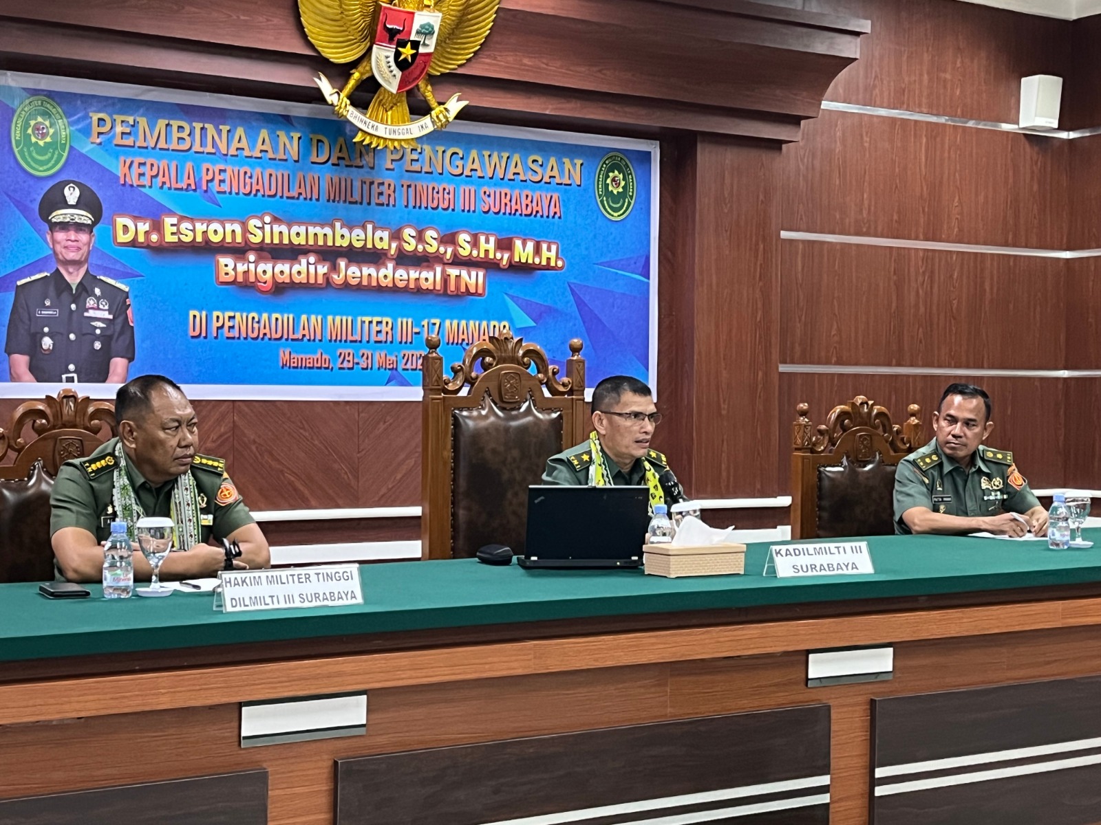 Pengadilan Militer III-17 Manado | TAKLIMAT AWAL SEKALIGUS PEMBUKAAN KEGIATAN PEMBINAAN DAN ...