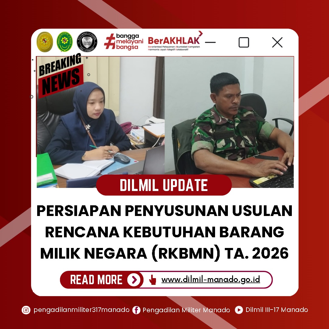 Pengadilan Militer III-17 Manado | Pusat Informasi Pengadilan Militer ...